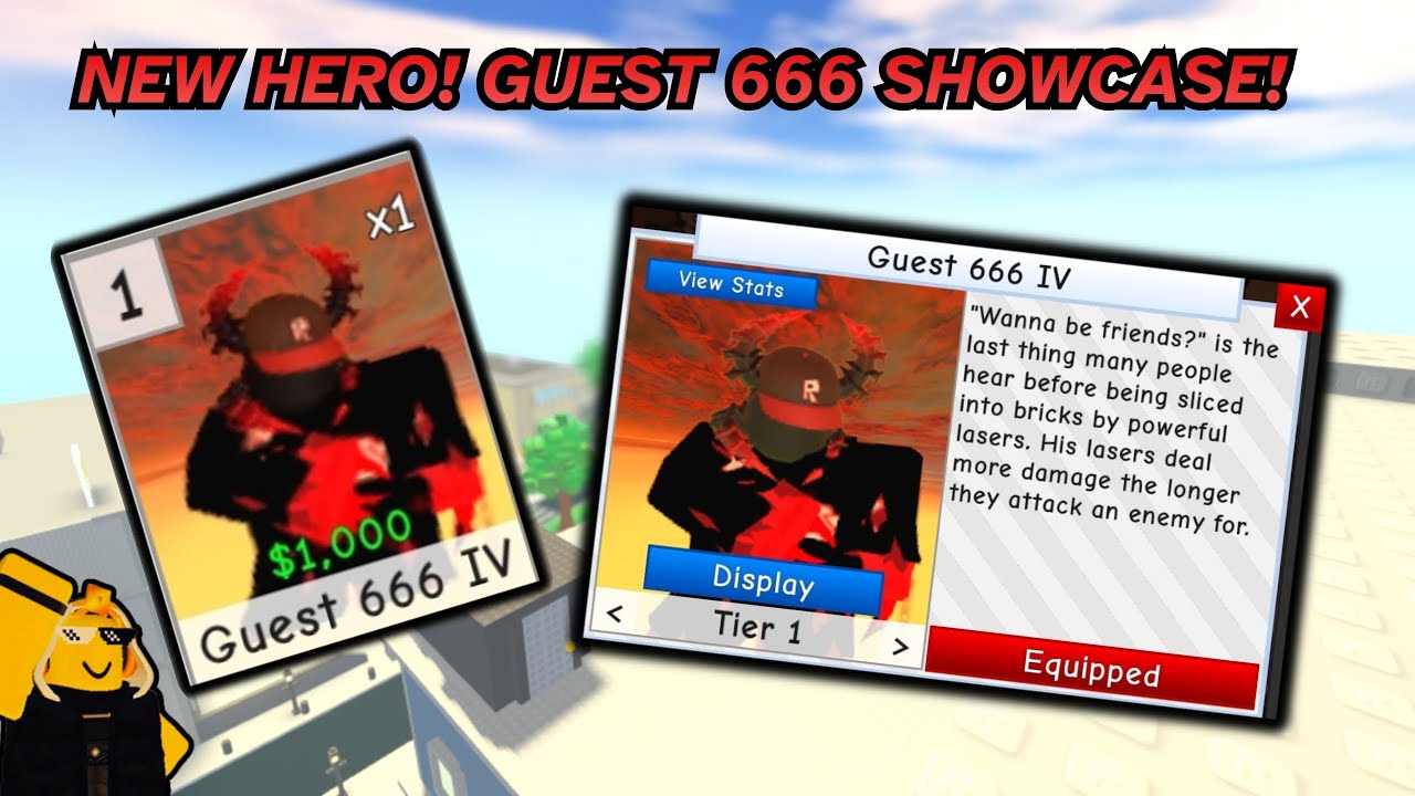🔥 New Hero! | Guest 666 Showcase! 🔥 - YouTube