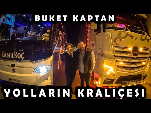 TR’nin İLK KADIN OTOBÜS ŞOFÖRÜ / YENİ DORSE İLK SEFER…!