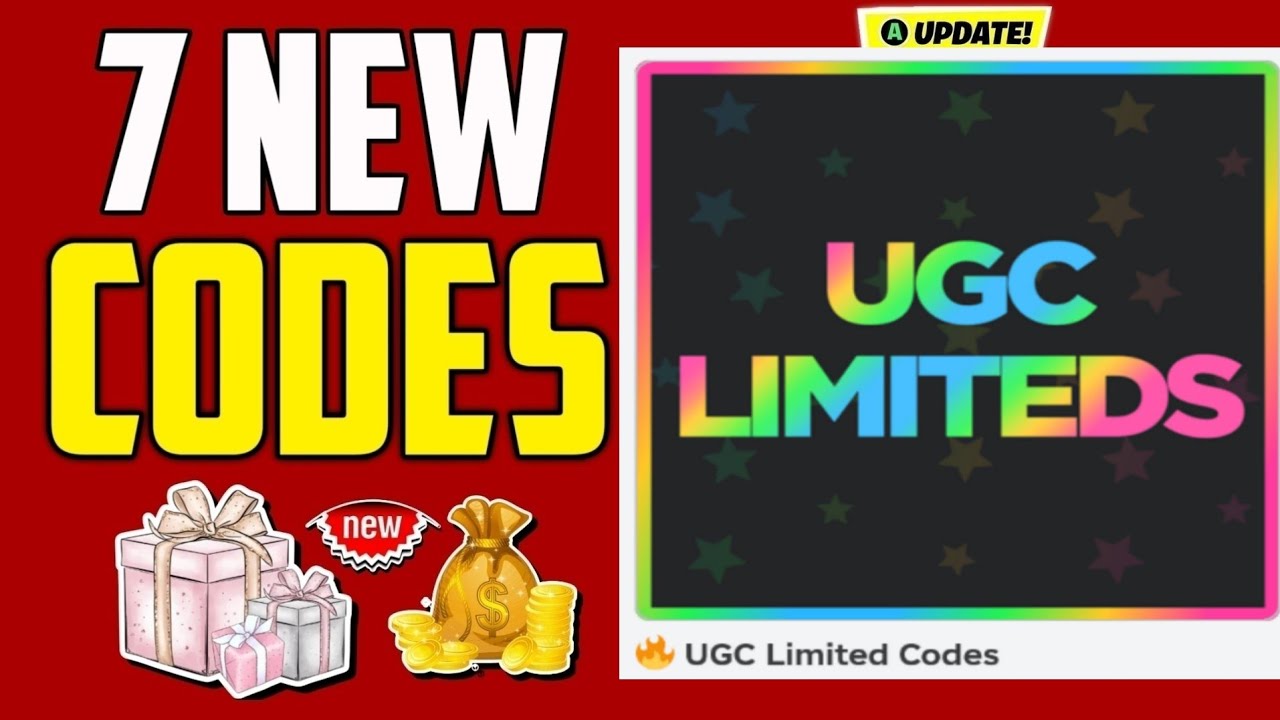 Hurry Up⚠️UPDATE NEW! ROBLOX ucg limited CODES 2025!! | BE QUICKLY ...