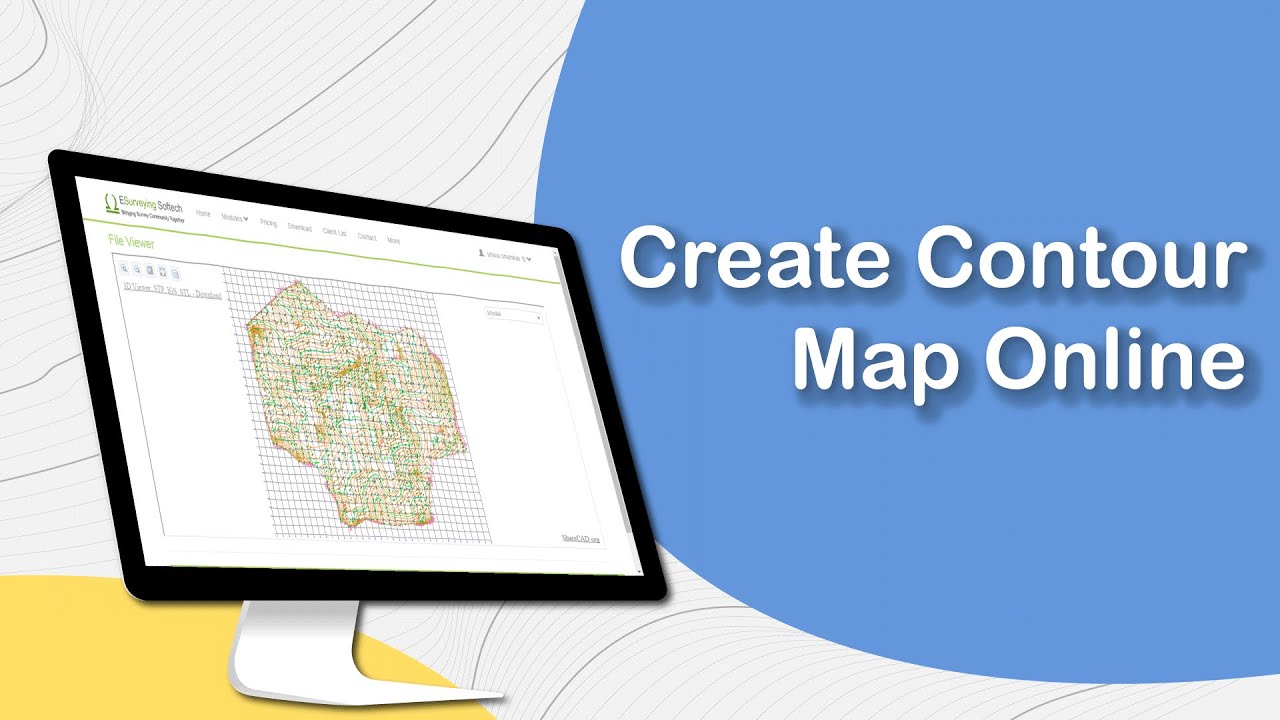 Create Contour Map Online YouTube Create Contour Map Online YouTube
