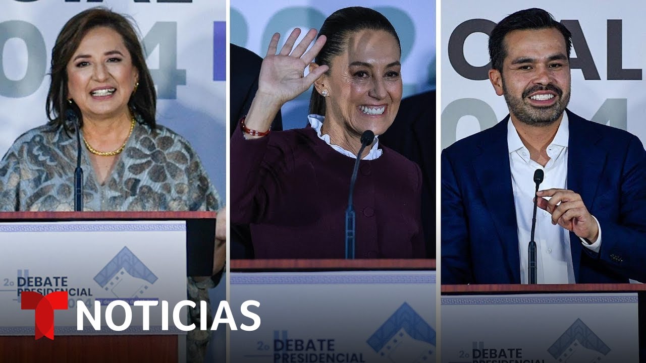 Las encuestas se expresan tras el segundo debate presidencial en México ...
