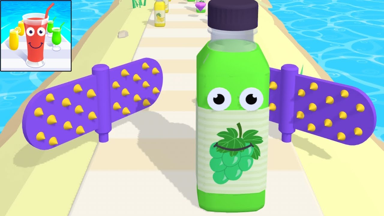 Juice Run | Satisfying game | GamePlay | Game walkthrough | All Levels ...