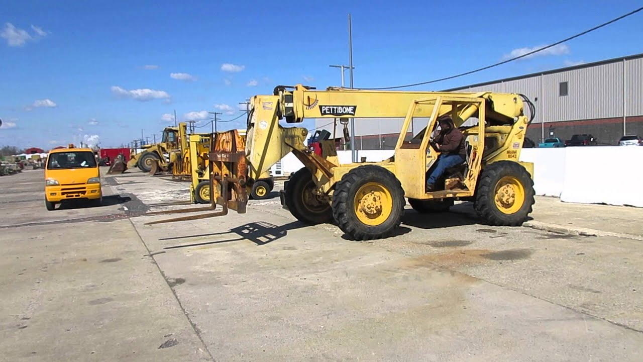 Pettibone Telehandler S# 17108 - YouTube
