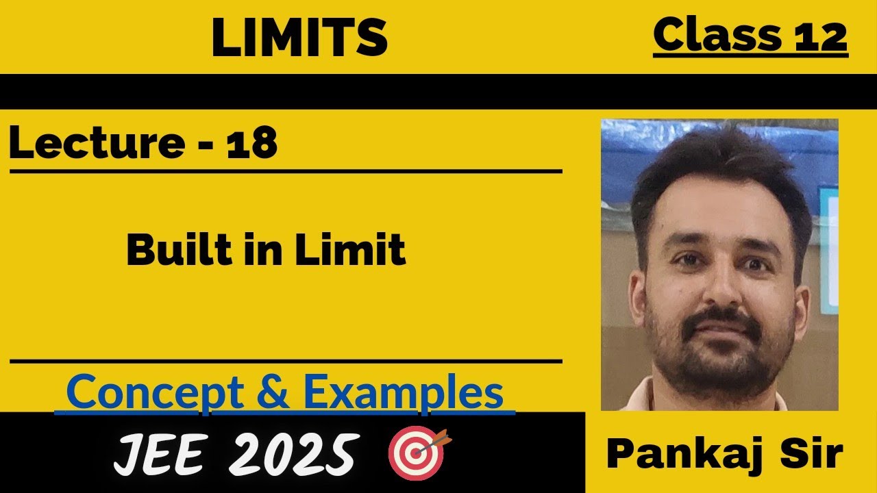 Examples on Limit| Built in Limit| Fractional Part Function| JEE Maths ...
