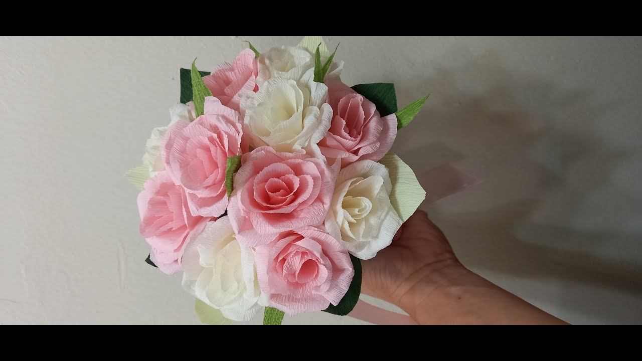 How To Make Crepe Paper Rose Flowers Part 1 YouTube how-to-make-crepe-paper-rose-flowers-part-1-youtube