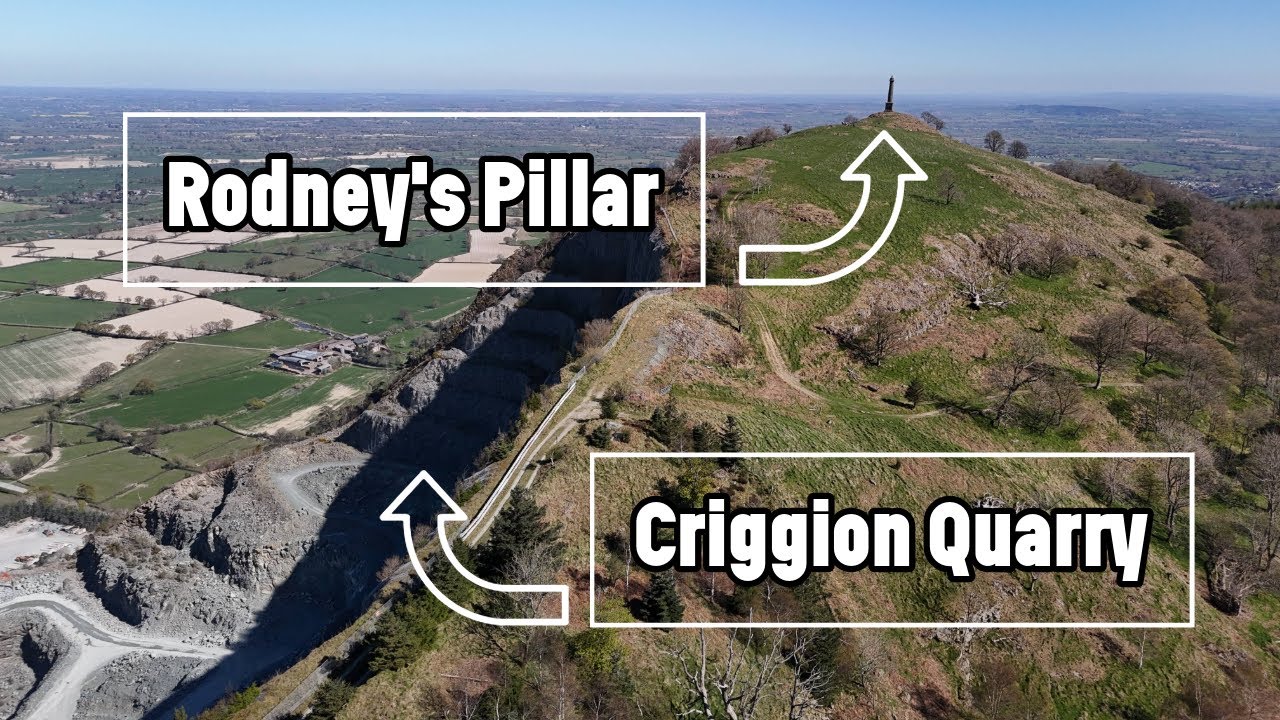 Admiral Rodney's Pillar on Breidden Hill - YouTube