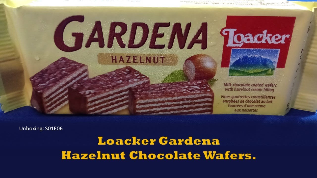 Unboxing: S01E06 | Loacker Gardena Hazelnut Chocolate Wafers | June 19 ...