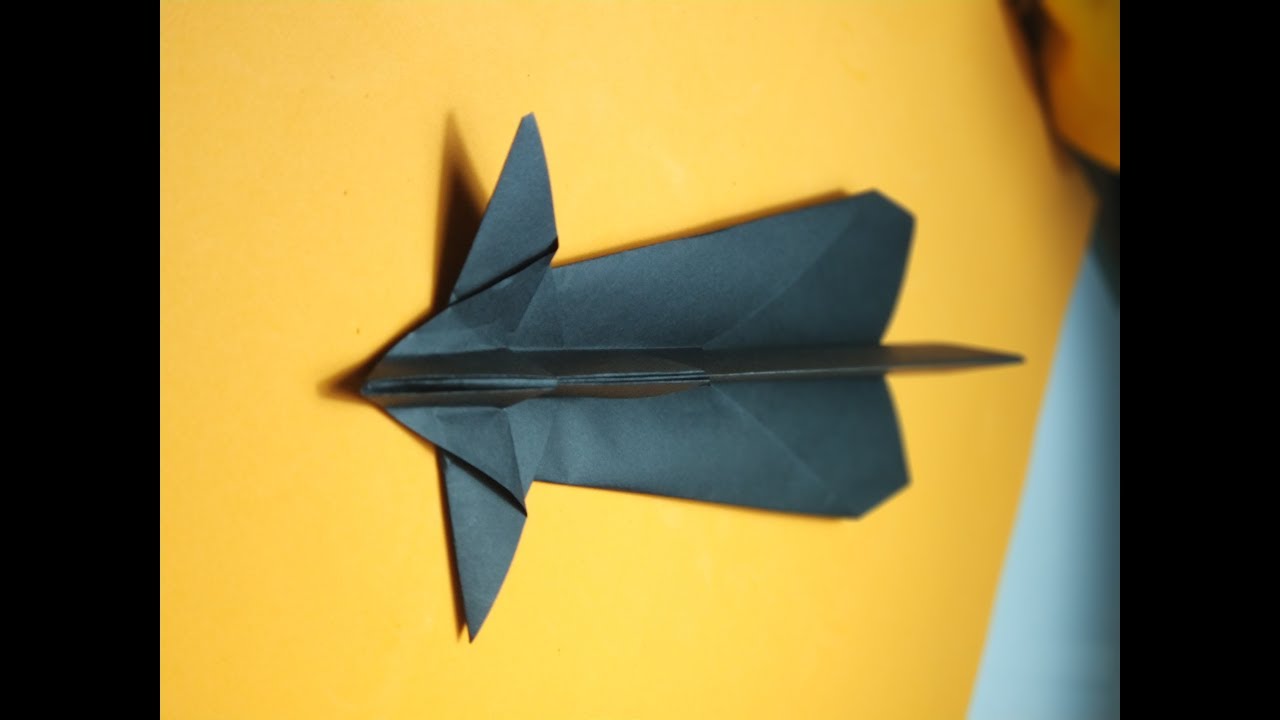 Best Canard Paper Airplane Instructions | How To Make A Paper Airplane ...