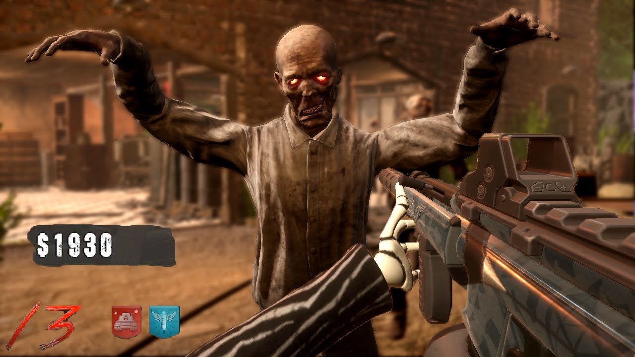 NEW First Person Zombies Map on Fortnite!! - YouTube