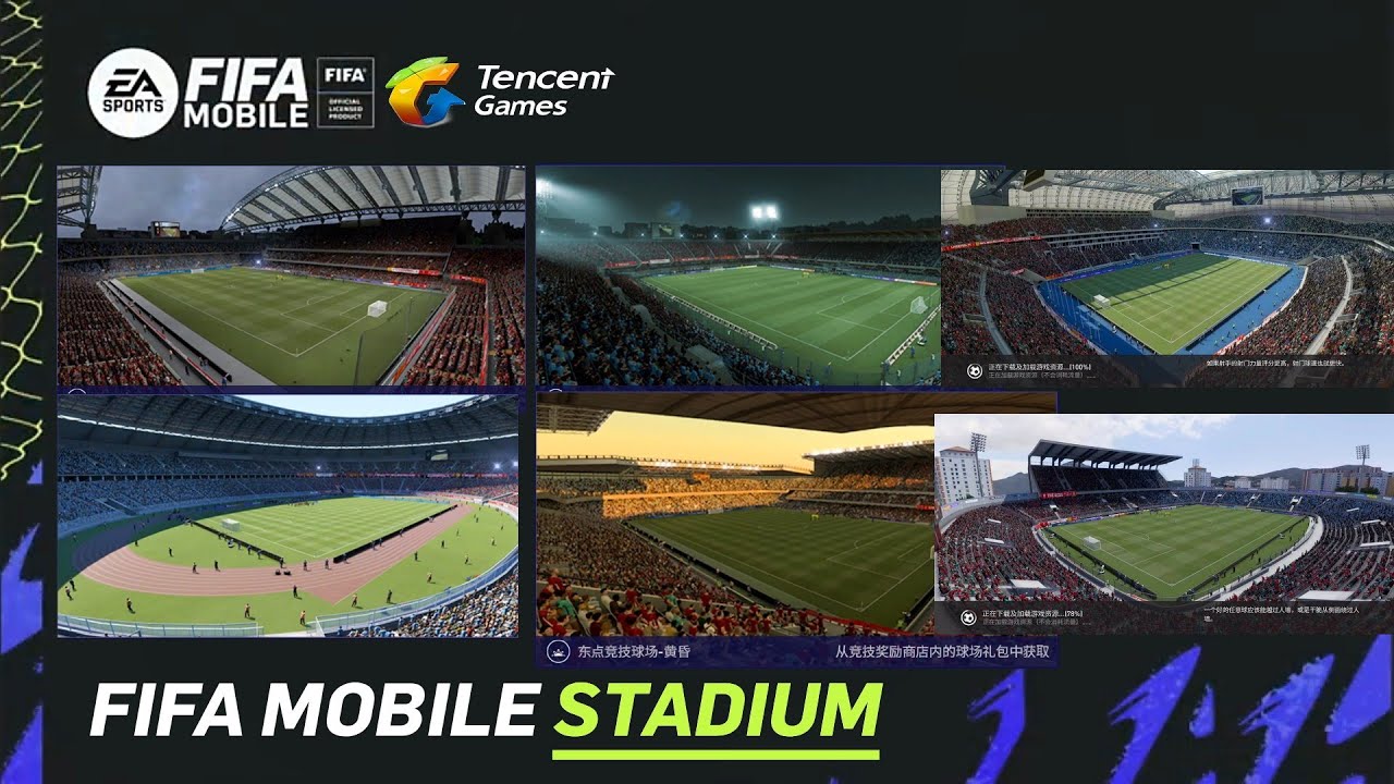FIFA mobile Tencent - Stadion - YouTube