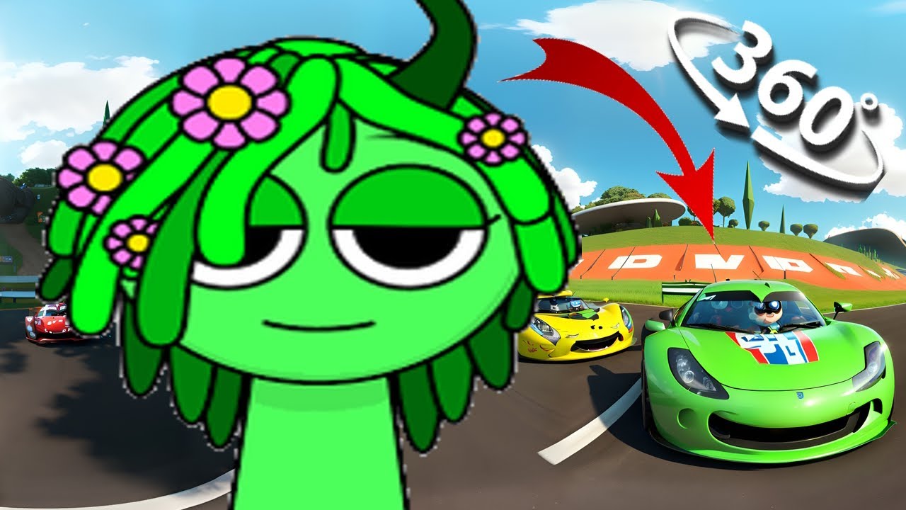 Find Incredibox Sprunki Green Vineria among all the Sprunkis in 360° VR ...