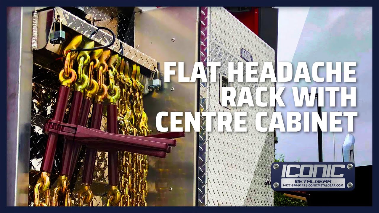 Popular Standard Flat Headache Rack Design: Dual Chain Racks, Chain ...