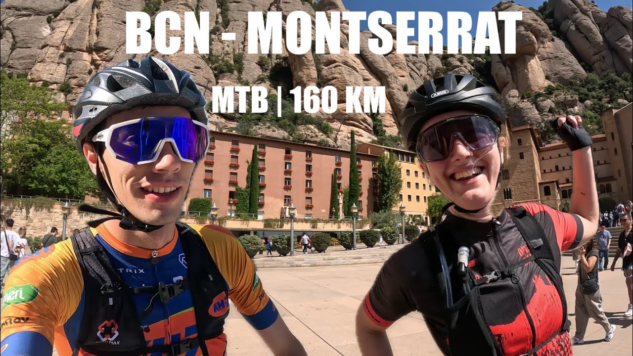 DE BCN A MONTSERRAT AMB BICI | 160km 10 HORES MTB | Pol Codina - YouTube