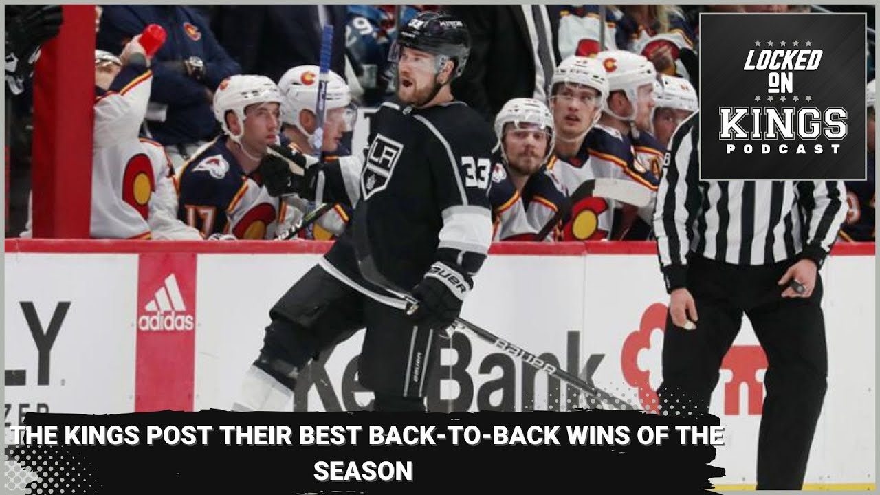 The LA Kings post their best back-to-back wins of the season after ...