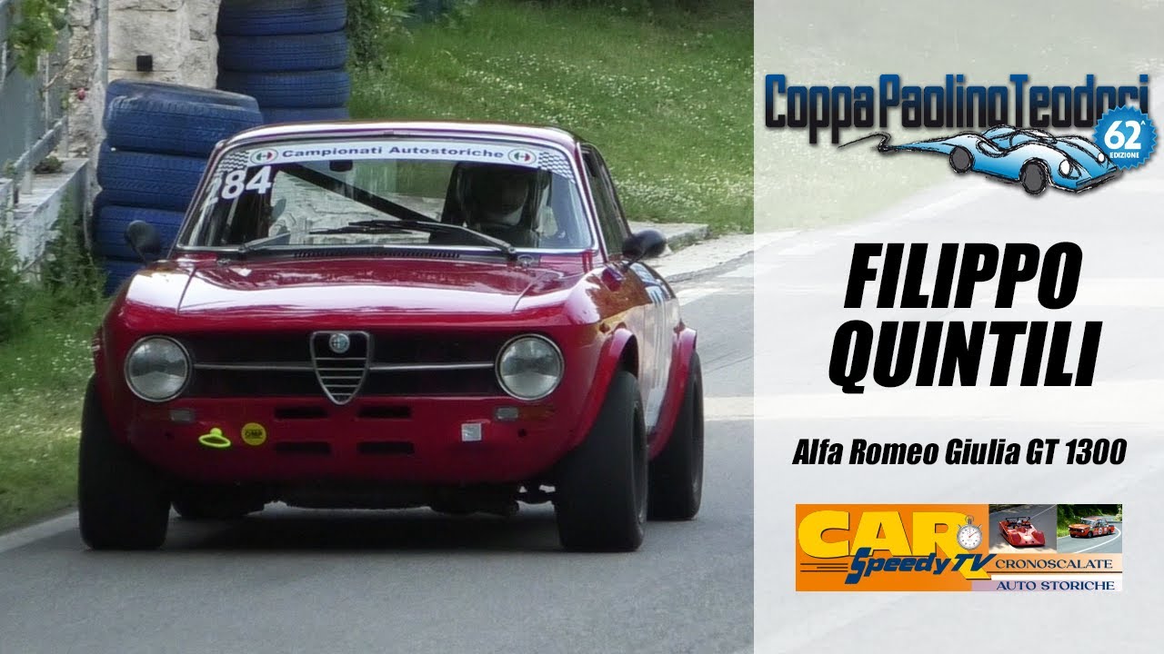 Coppa P. Teodori 2023 || Filippo Quintili || Alfa Romeo Giulia GT 1300 ...