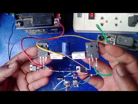 #Test sounds amplifier otl small.