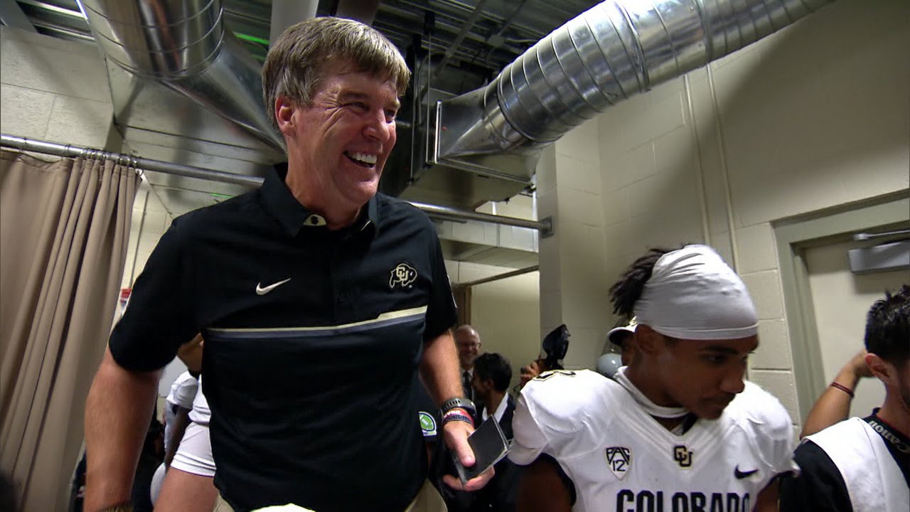 Pac-12 Post Game: Coach Mac In The Lockerroom - YouTube