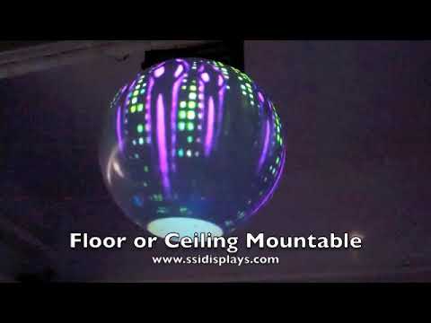 Projection Sphere - Spherical Projector - YouTube