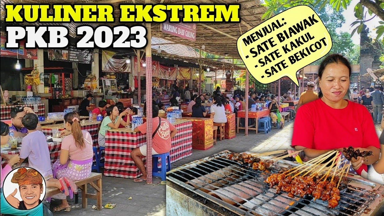 KULINER EKSTREM DAN LANGKA DI PKB (PESTA KESENIAN BALI) 2023 - YouTube