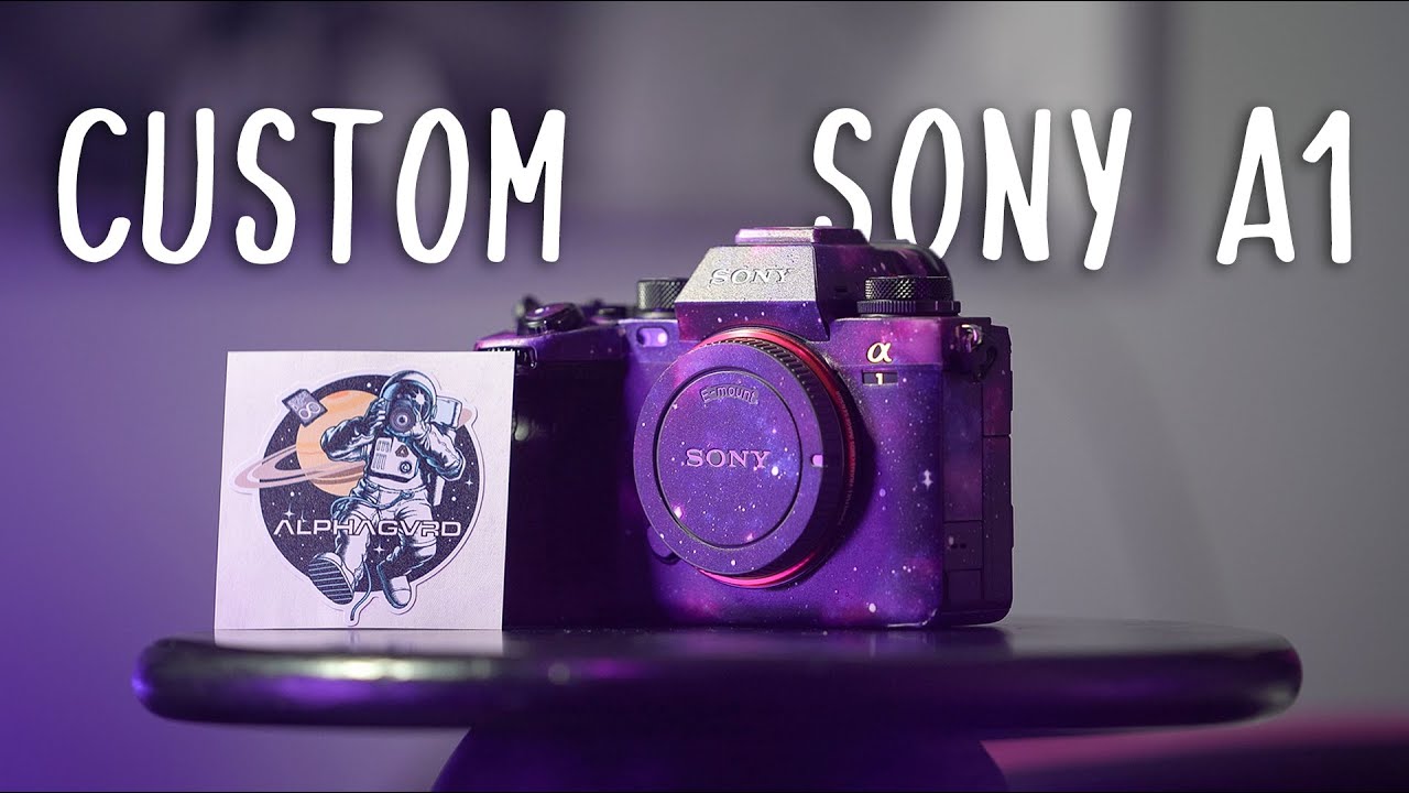 Custom Sony A1 Camera Skin Unboxing | Alphagvrd Lifeguard Skins | - YouTube