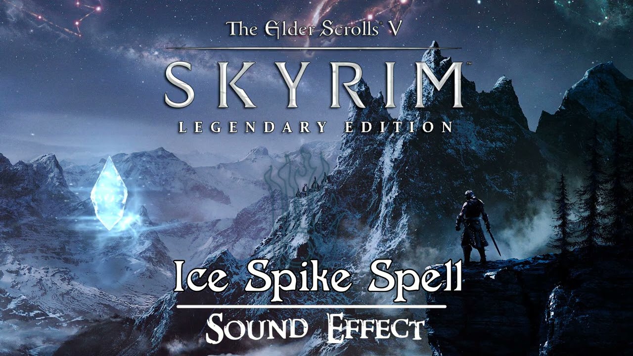The Elder Scrolls V: Skyrim | Ice Spike Spell [Sound Effect] - YouTube