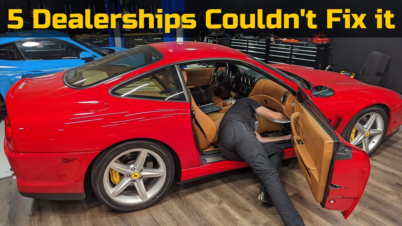 BLOWN Engine? Fuel Pumps? What was BROKEN in our Ferrari 575M? - YouTube