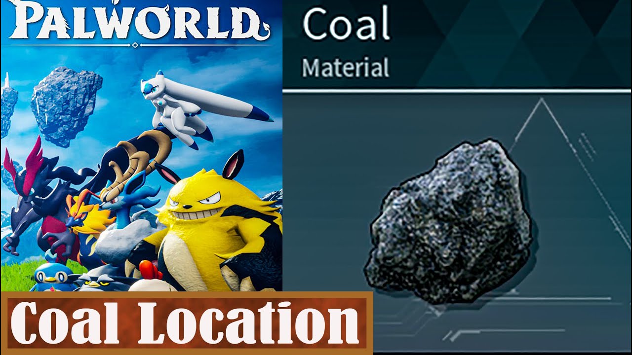 Palworld Coal Location - YouTube