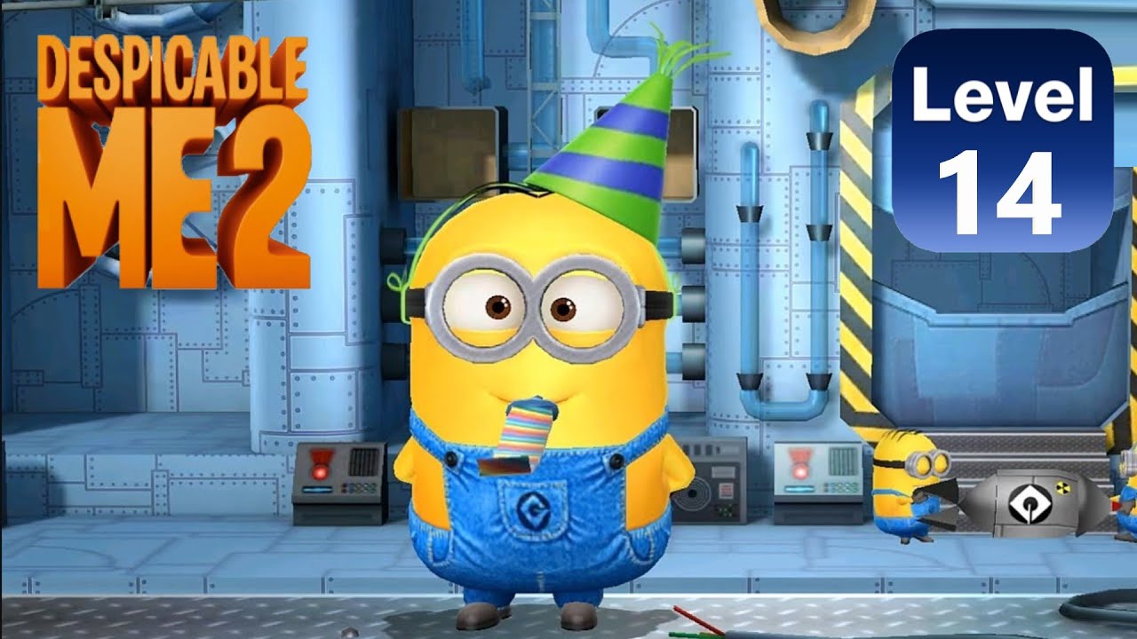 Minion rush Partier minion level 14 Gru's lab Pc gameplay - YouTube