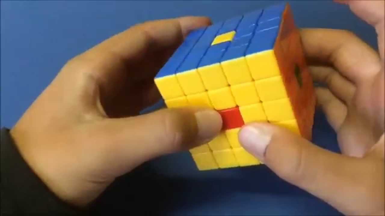 Tutorial - How to Make The Donut Pattern on a 5x5 Rubik's Cube - YouTube