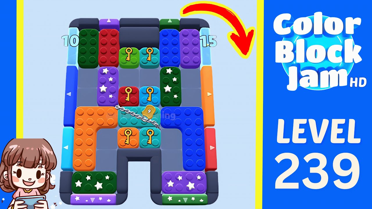 Color Block Jam Level 239 Solution Walkthrough - YouTube