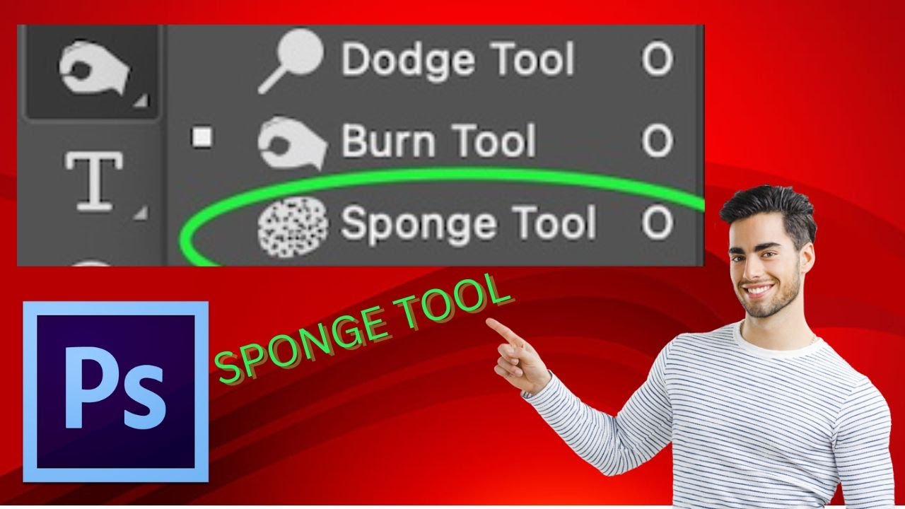 Sponge Tool Photoshop | Sponge Tool use in Photoshop | How to use ...