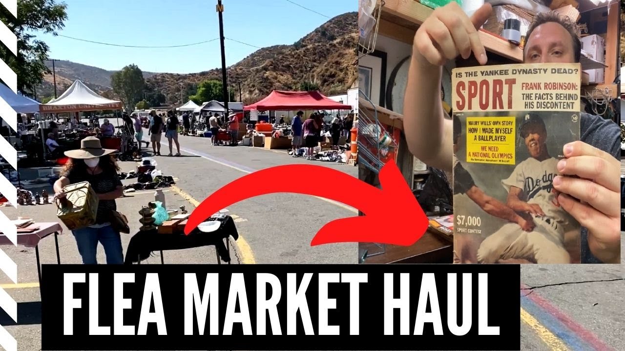 Saugus Swap Meet | Flea Market Haul On A Budget - YouTube