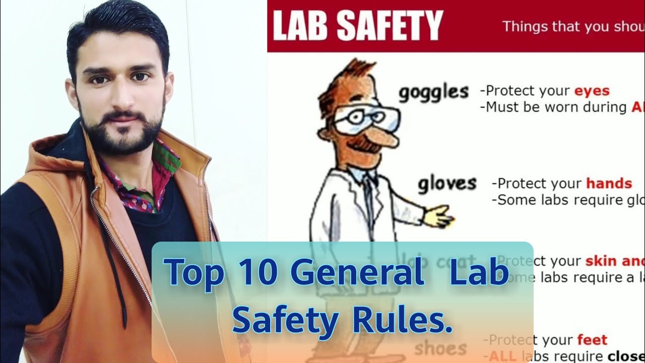 Laboratory | Safety Precautions | Top 10 General Lab Rules | . - YouTube