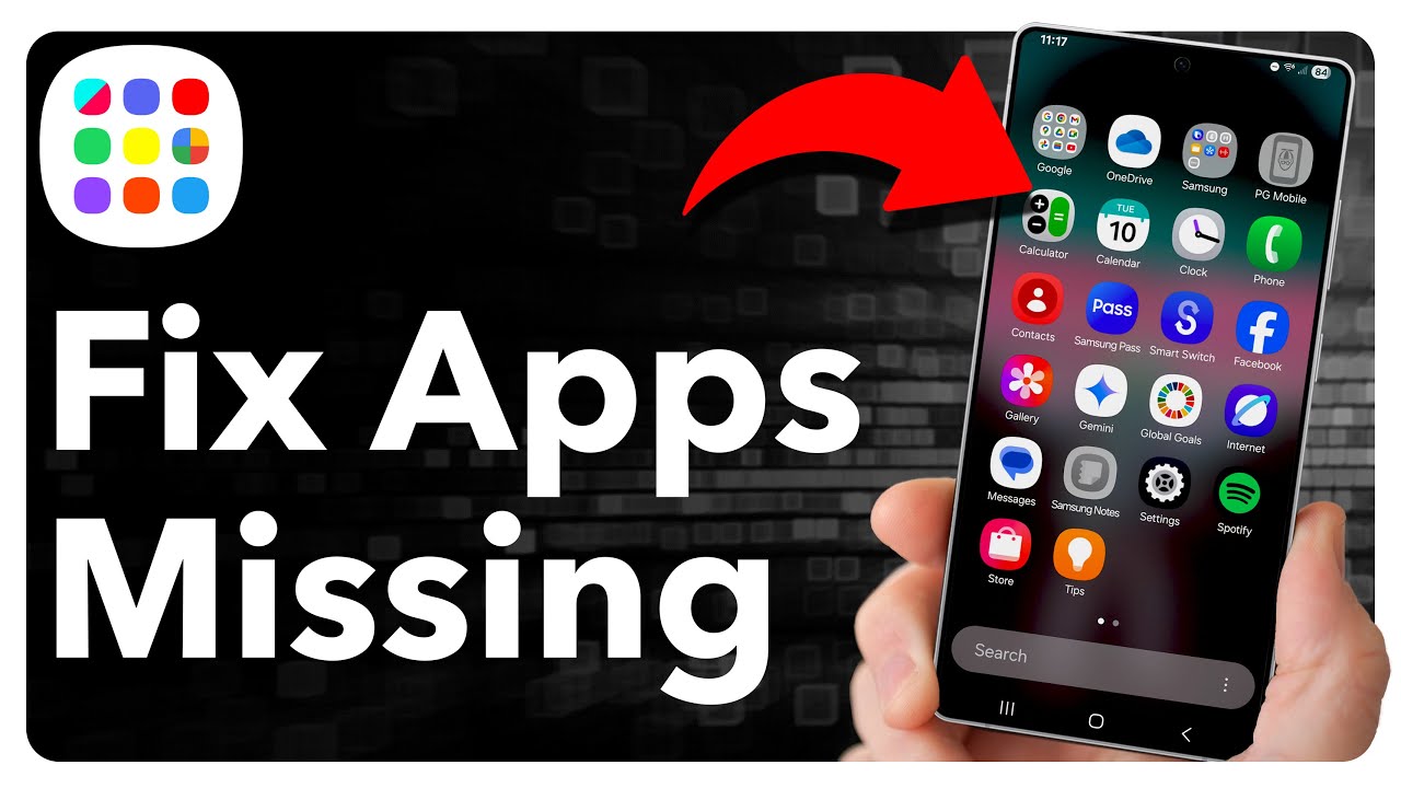 How To Fix Android Apps Disappeared From Home Screen - YouTube