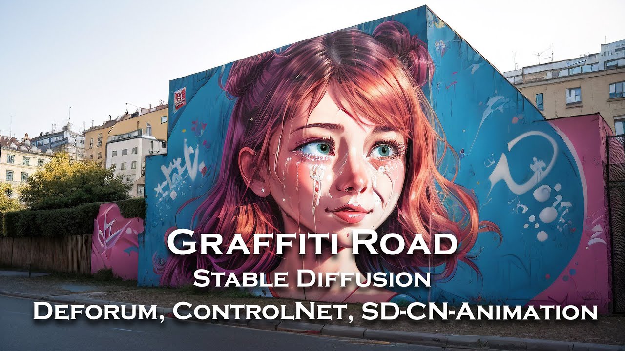 Graffiti Road 🎨 Stable Diffusion, Deforum, SD-CN-Animation - YouTube