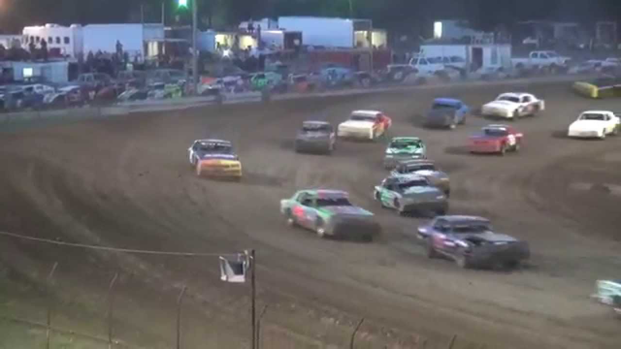 Imca Hobby Stock Feature Independence Motor Speedway 6 27 15 Youtube
