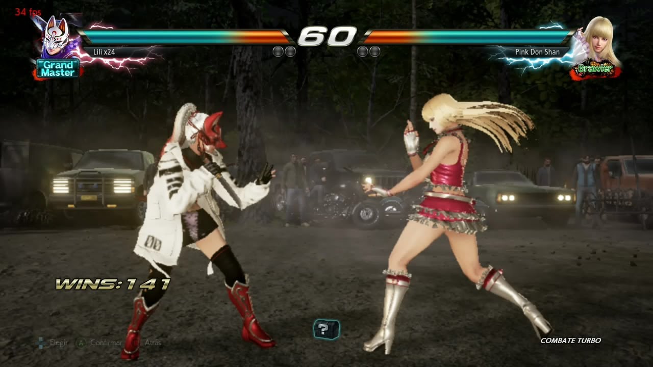 419_6 Kunimitsu Ryona vs Lili - Tekken 7 ( Anakin x24 ) sin Grafica Dual - YouTube