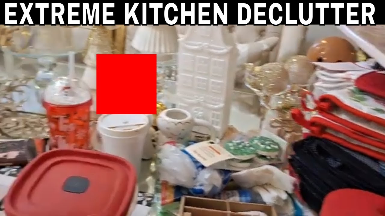 EXTREME MESS DECLUTTERING BEFORE 2025! WARNING! EXTREME REAL MESS # ...
