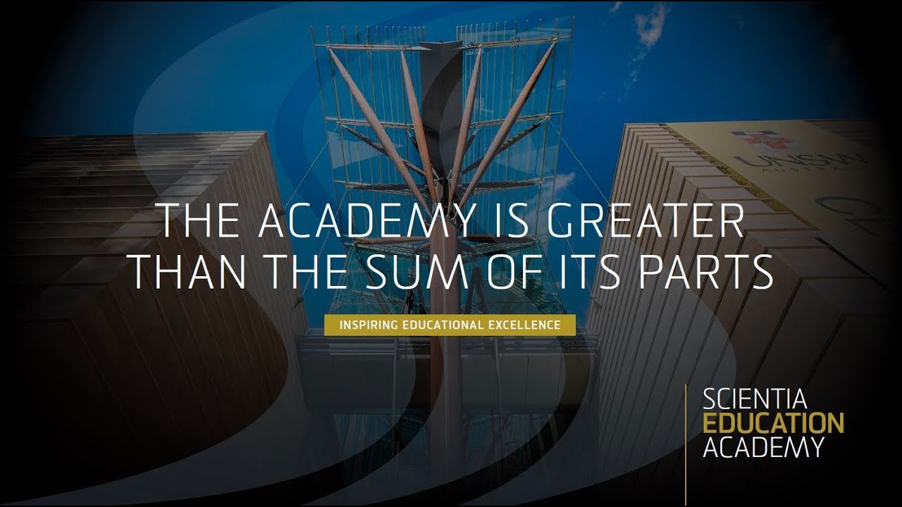 Meet the UNSW Scientia Education Academy - YouTube