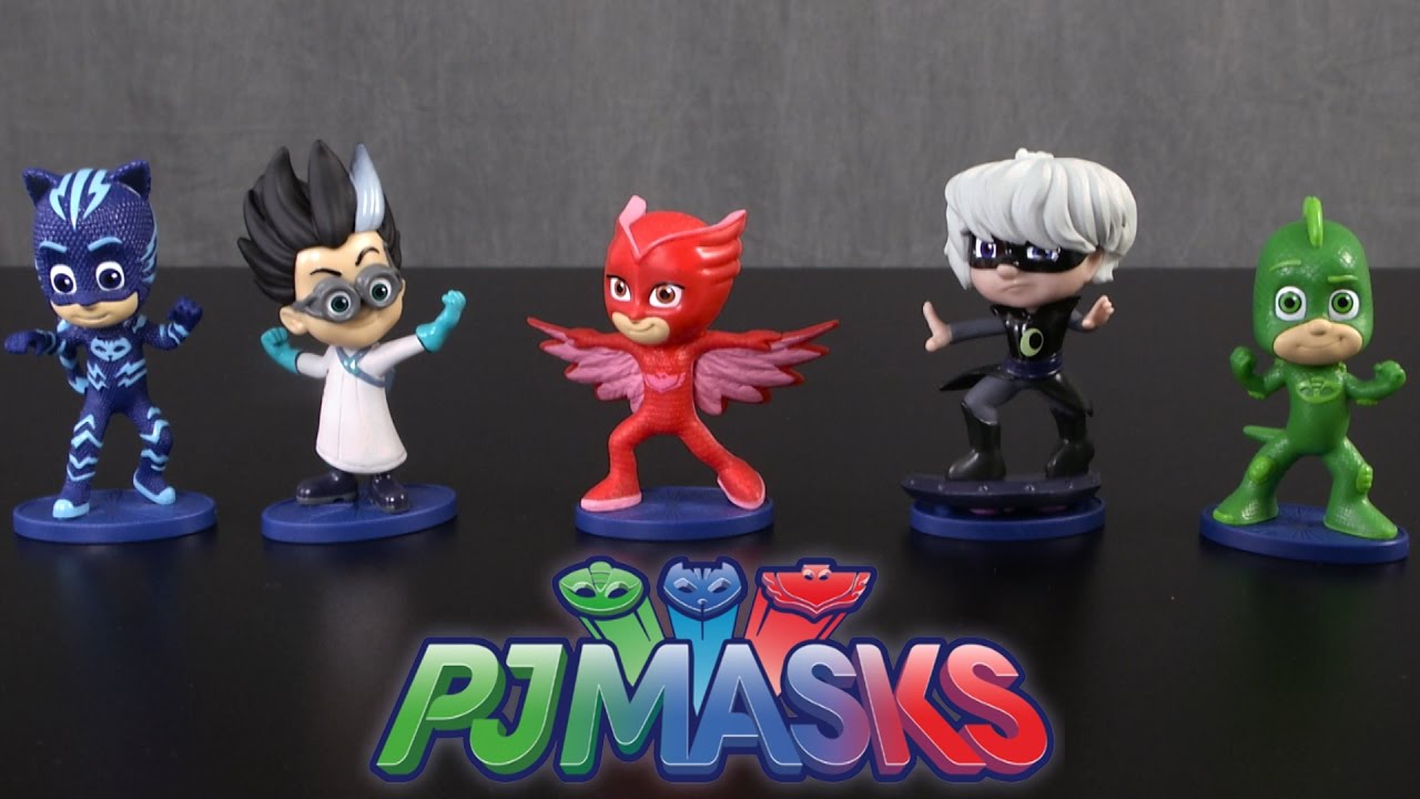 PJ Masks Collectible Figure Set from Just Play - YouTube
