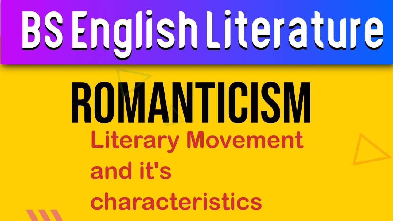 Romanticism || Literature movement || English Literature || - YouTube