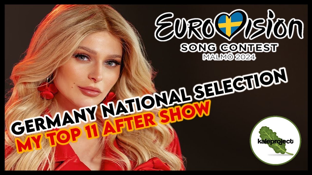 Germany ESC Selection (Das Deutsche Finale) 2024 Top 11 (Inc. Wildcards ...