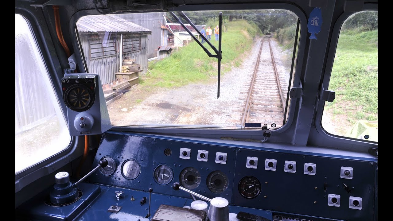 CAB RIDE IN CLASS 50 50017 ROYAL OAK ON THE PLYM VALLEY RAILWAY - 24th ...