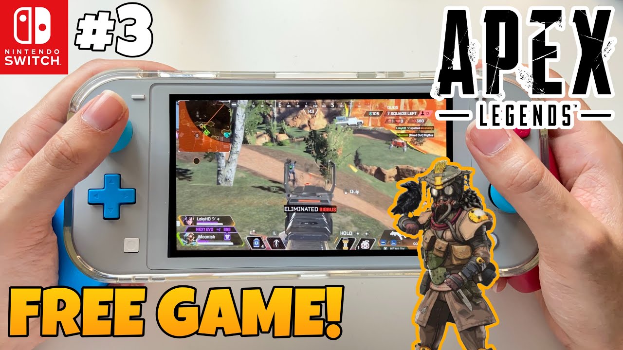 Apex Legends Handheld Gameplay on Nintendo Switch Lite #3 - YouTube