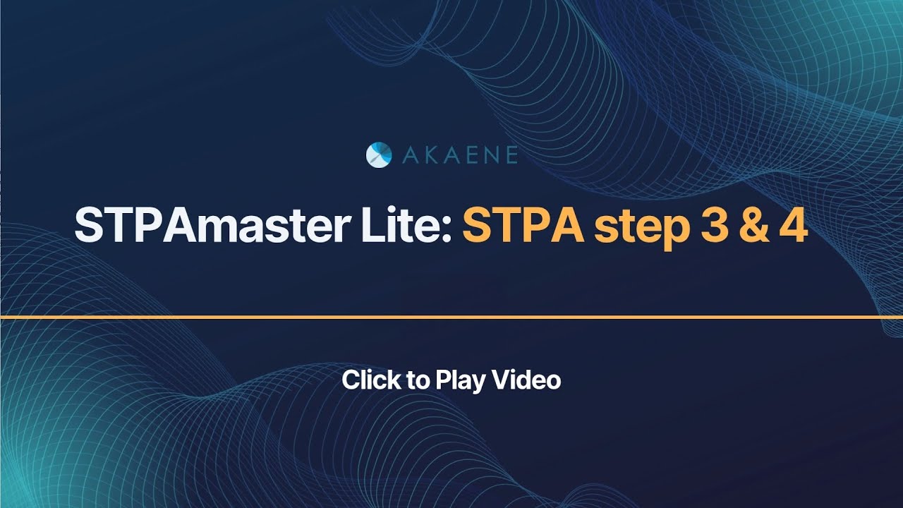 STPAmaster Lite - steps 3 and 4 of the STPA - YouTube