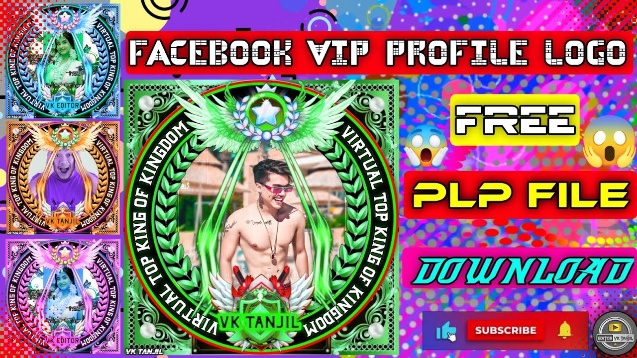 How to Make Facebook Vip Profile Logo 2024 || Facebook profile picture ...