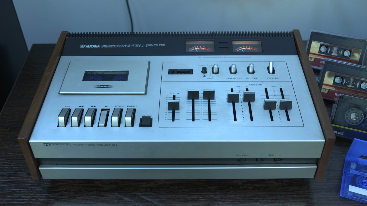 Yamaha TB-700 Stereo Cassette Tape Deck - YouTube