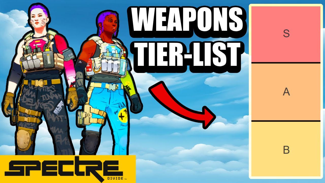 Spectre Divide WEAPONS TIER LIST | BEST LOADOUTS For YOU! - YouTube