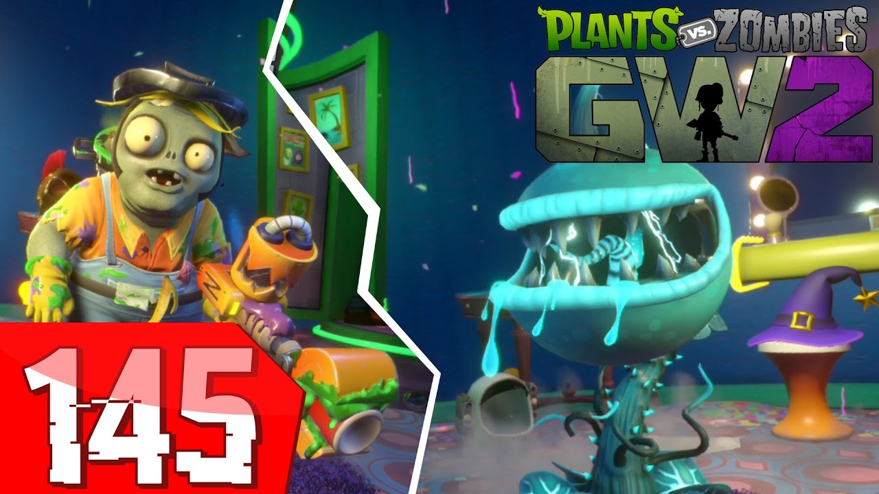 Plants Vs Zombies Garden Warfare 2 | Sanitation Expert + Power Chomper ...