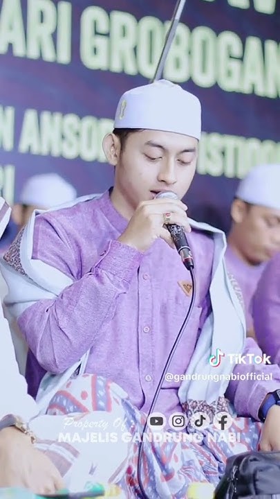 WASIATE KYAI UMAR NEW VERSI TOMBO ATI || GANDRUNG NABI - YouTube
